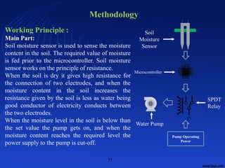 Solar Power Based Automatic Irrigation System | PPT