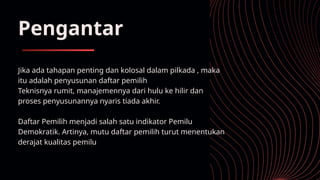 Strategi Pengawasan Tahapan Penyusuna Daftar Pemilih.pptx