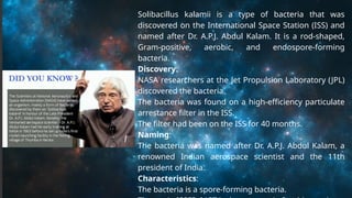 Space Microbiology - Food and Environmental Microbiology | PPTX