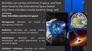 Space Microbiology - Food and Environmental Microbiology | PPTX
