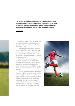 A History of the Sport of Football | PDF