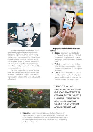 The Most Successful Start-Ups of All Time | PDF