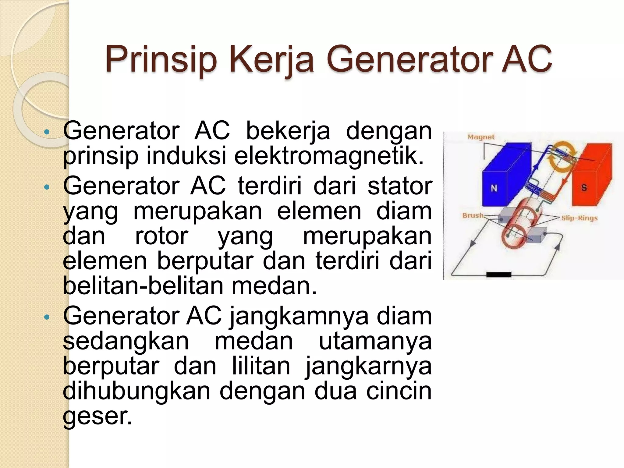 Arif wicaksono generator ac ttl 2015 | PPTX