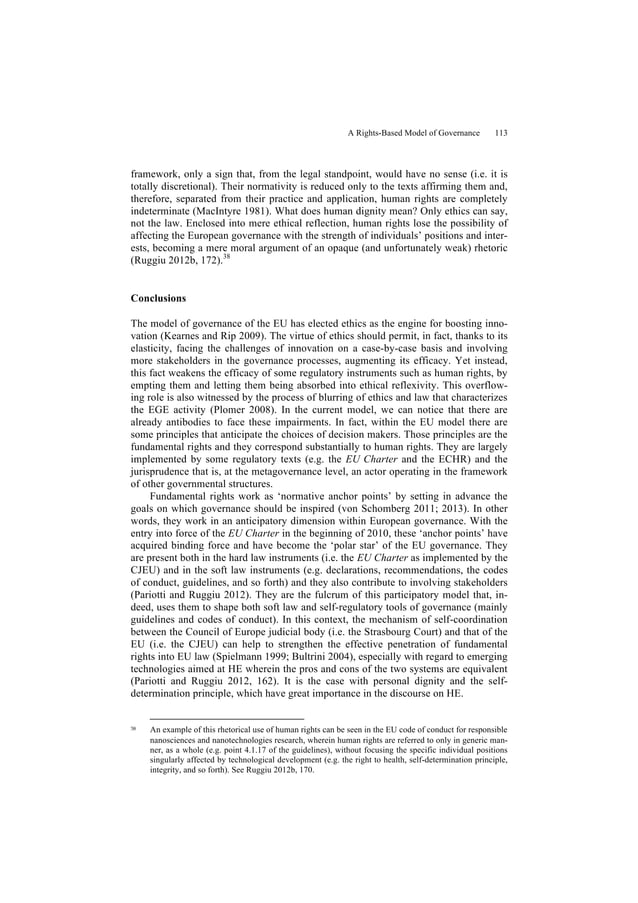 A rights based model of governance - the case of human enhancement | PDF