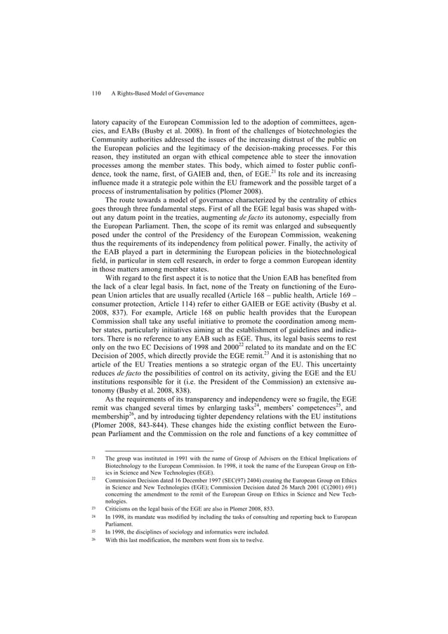 A rights based model of governance - the case of human enhancement | PDF