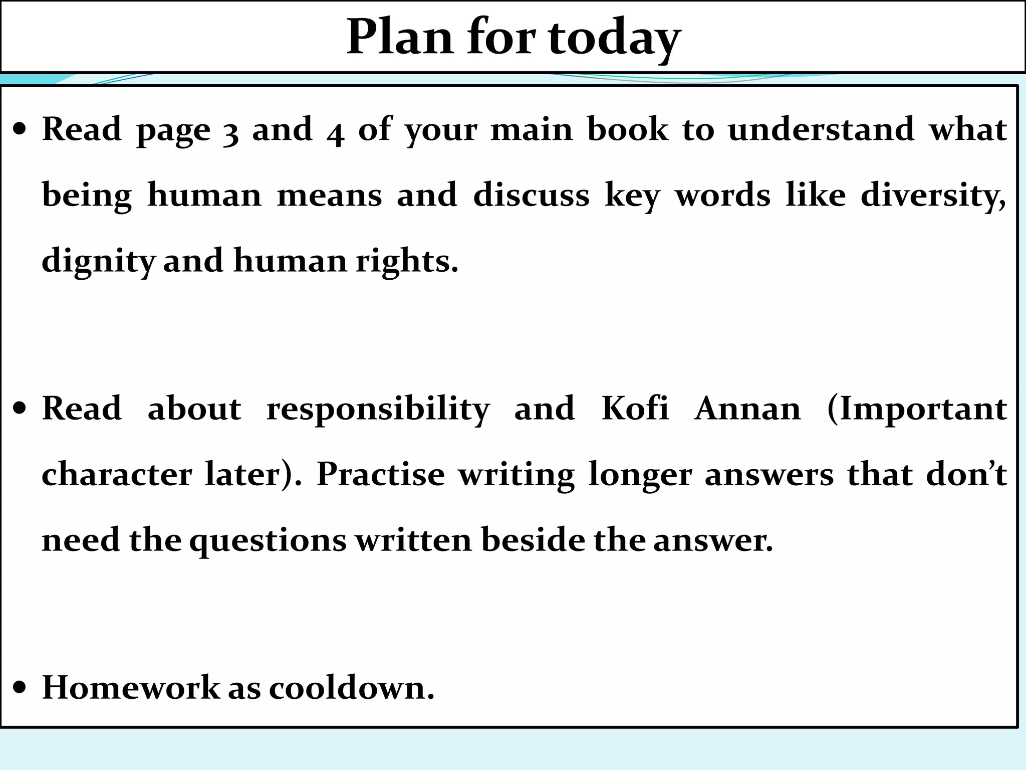 Rights and Responsibilities 1 | PPTX | Homework and Study | Education