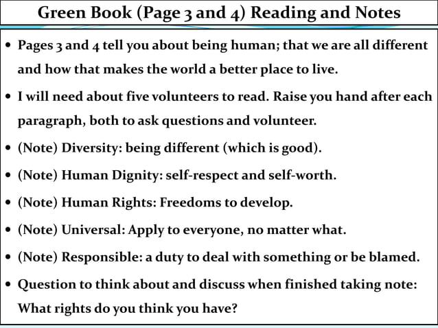 Rights and Responsibilities 1 | PPT