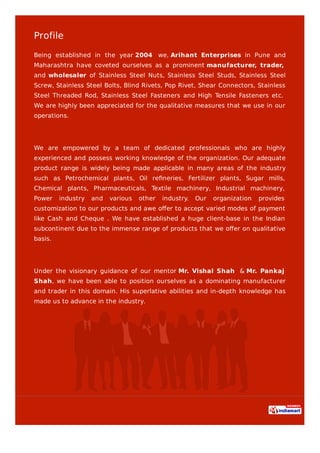 Arihant enterprises | PDF