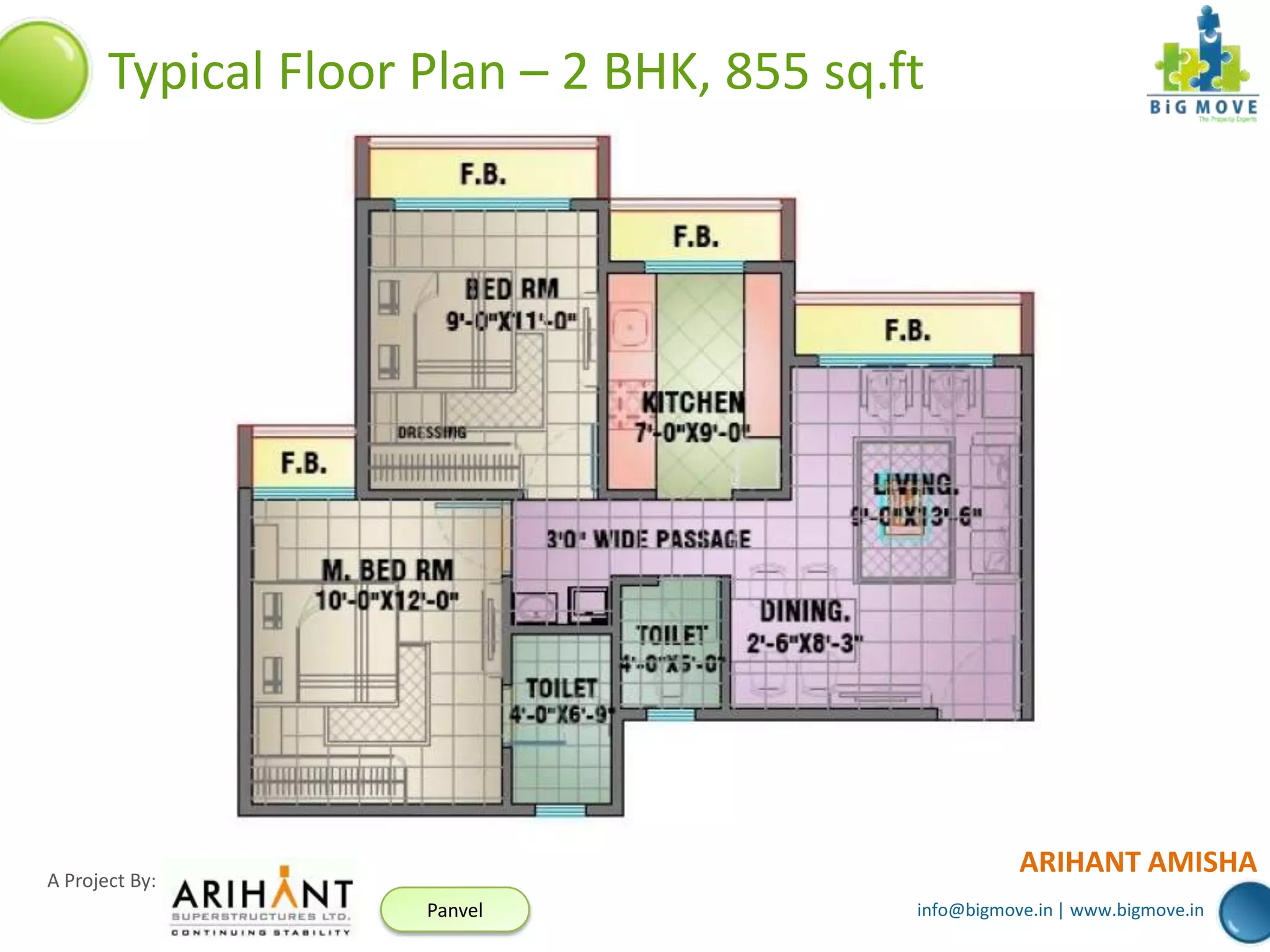 Arihant Amisha Panvel by Arihant Superstructures Pvt Ltd | PPT