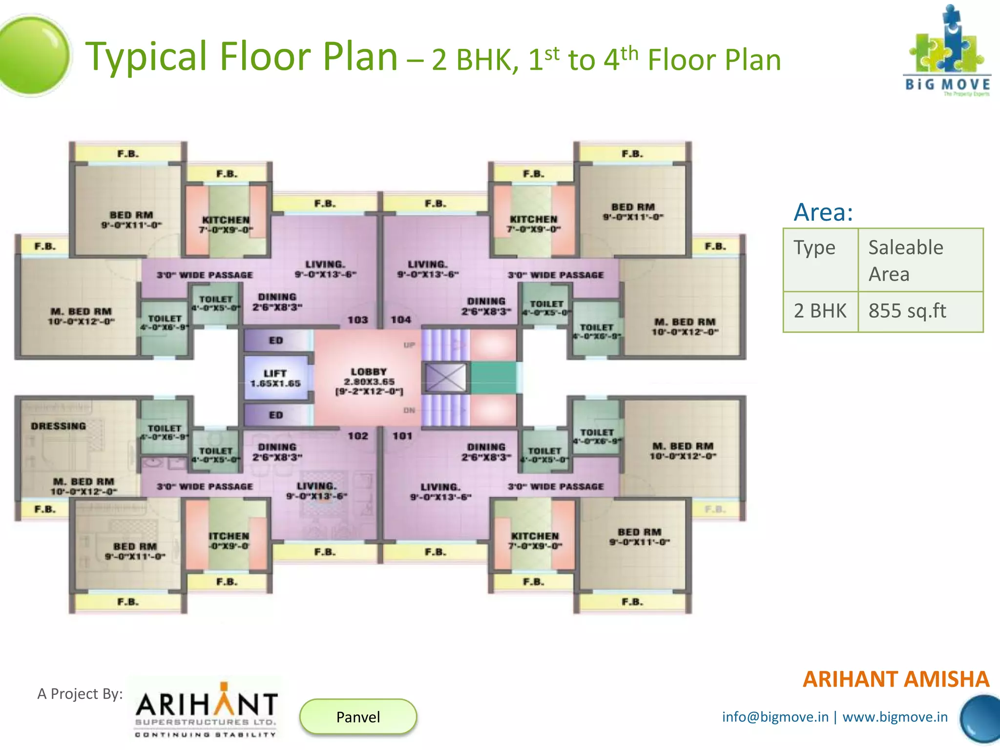 Arihant Amisha Panvel by Arihant Superstructures Pvt Ltd | PPT