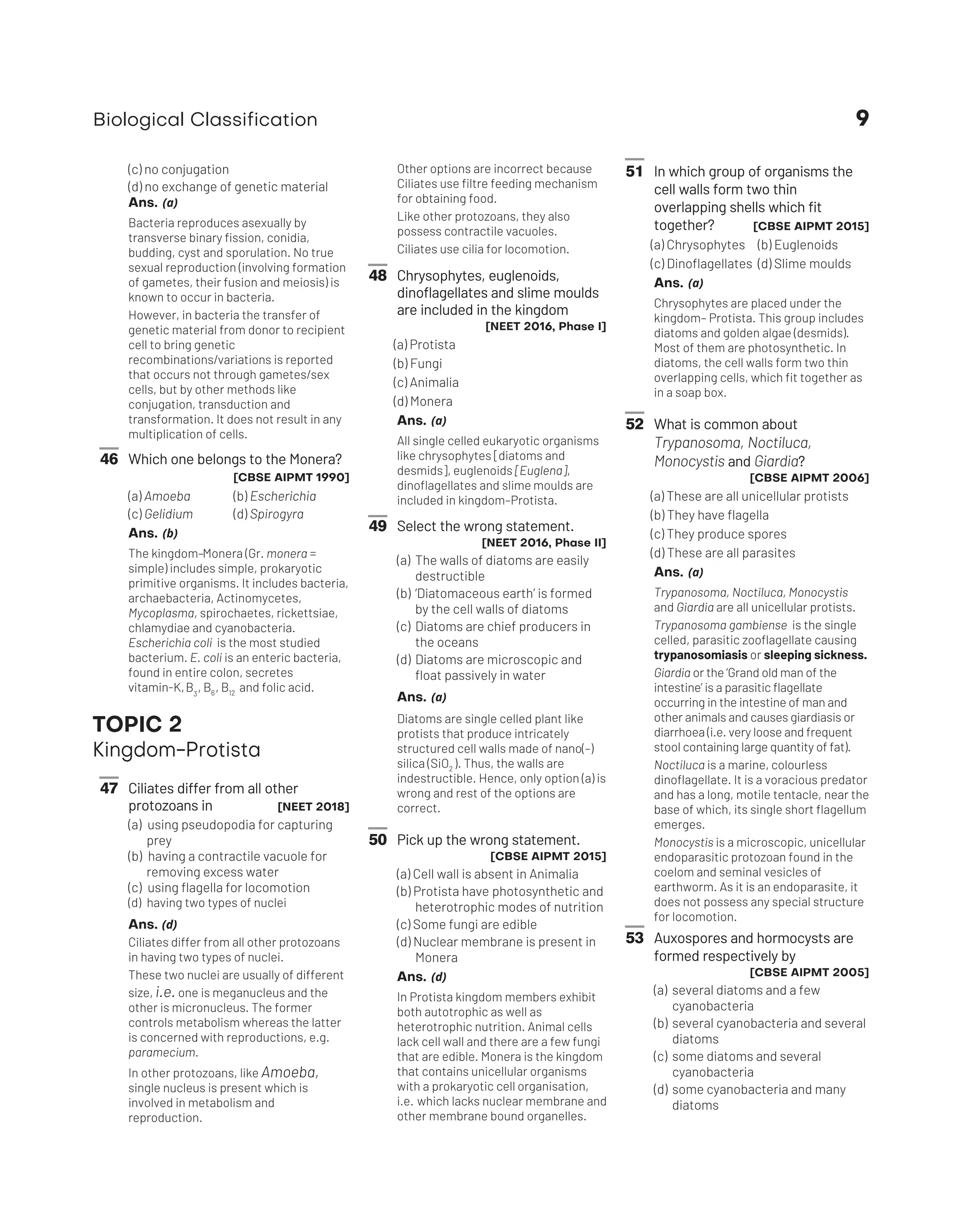 Arihant Biology 34 Years NEET PYQ.pdf | Educational Assessment | Education