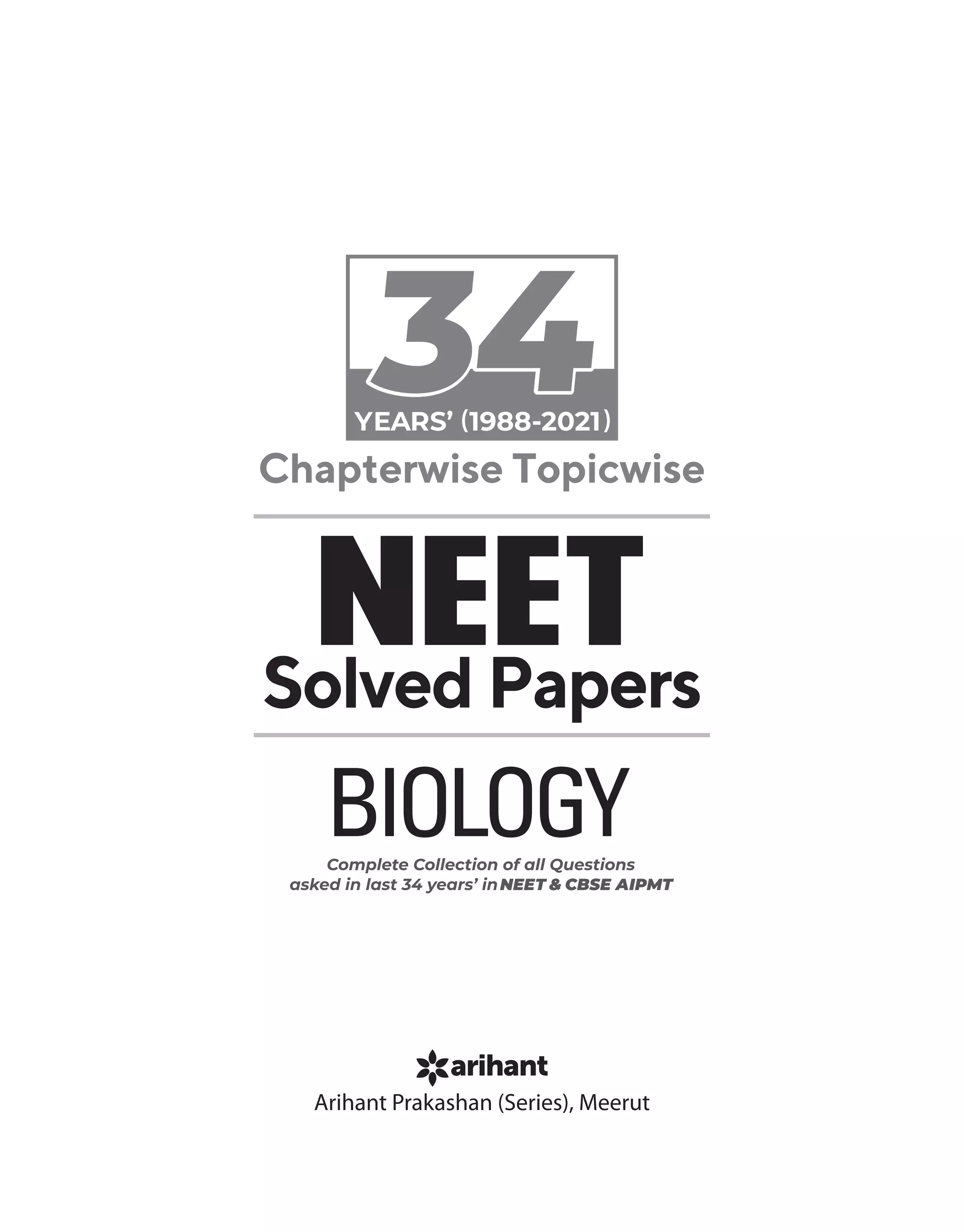 Arihant Biology 34 Years NEET PYQ.pdf
