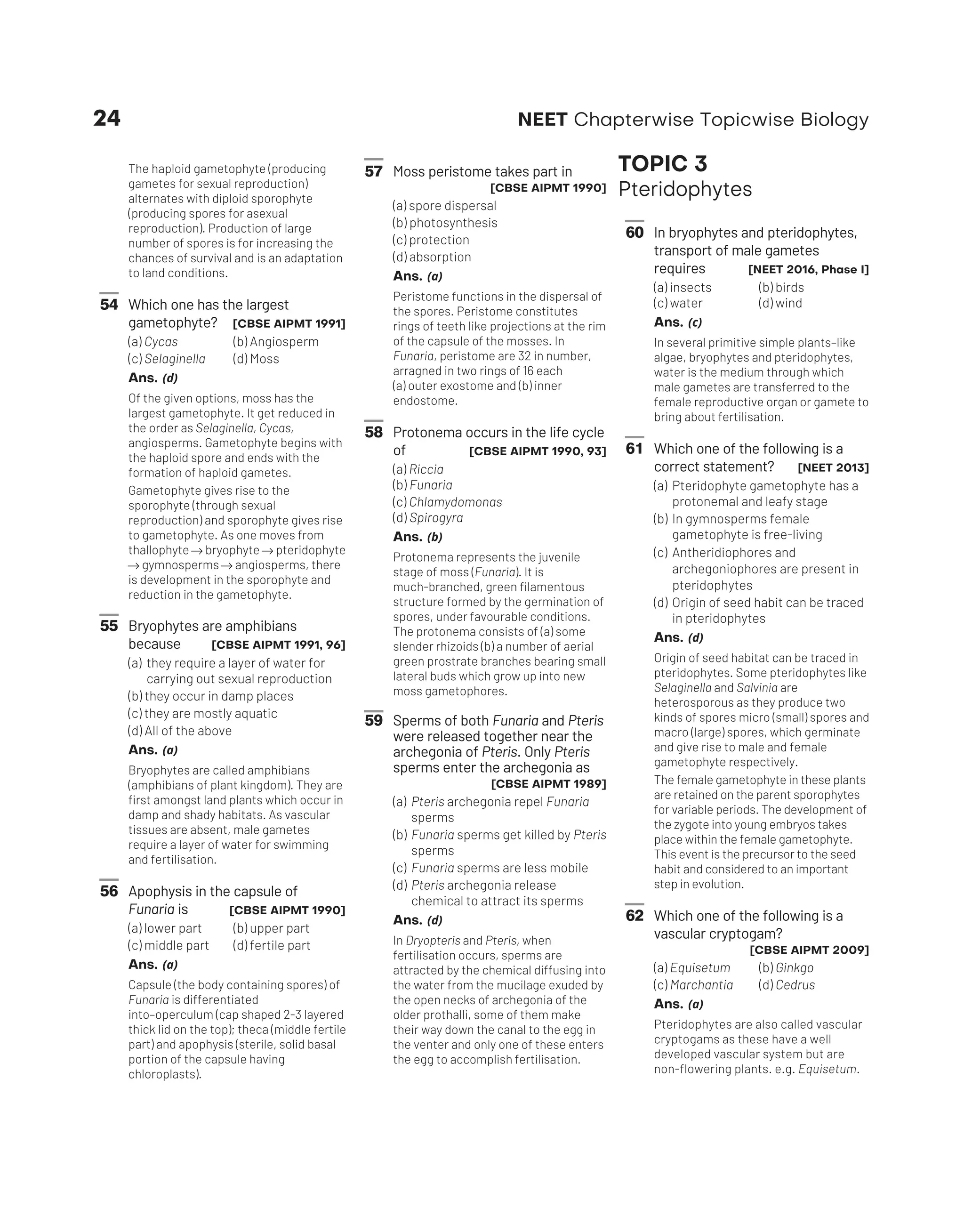 Arihant Biology 34 Years NEET PYQ.pdf | Educational Assessment | Education