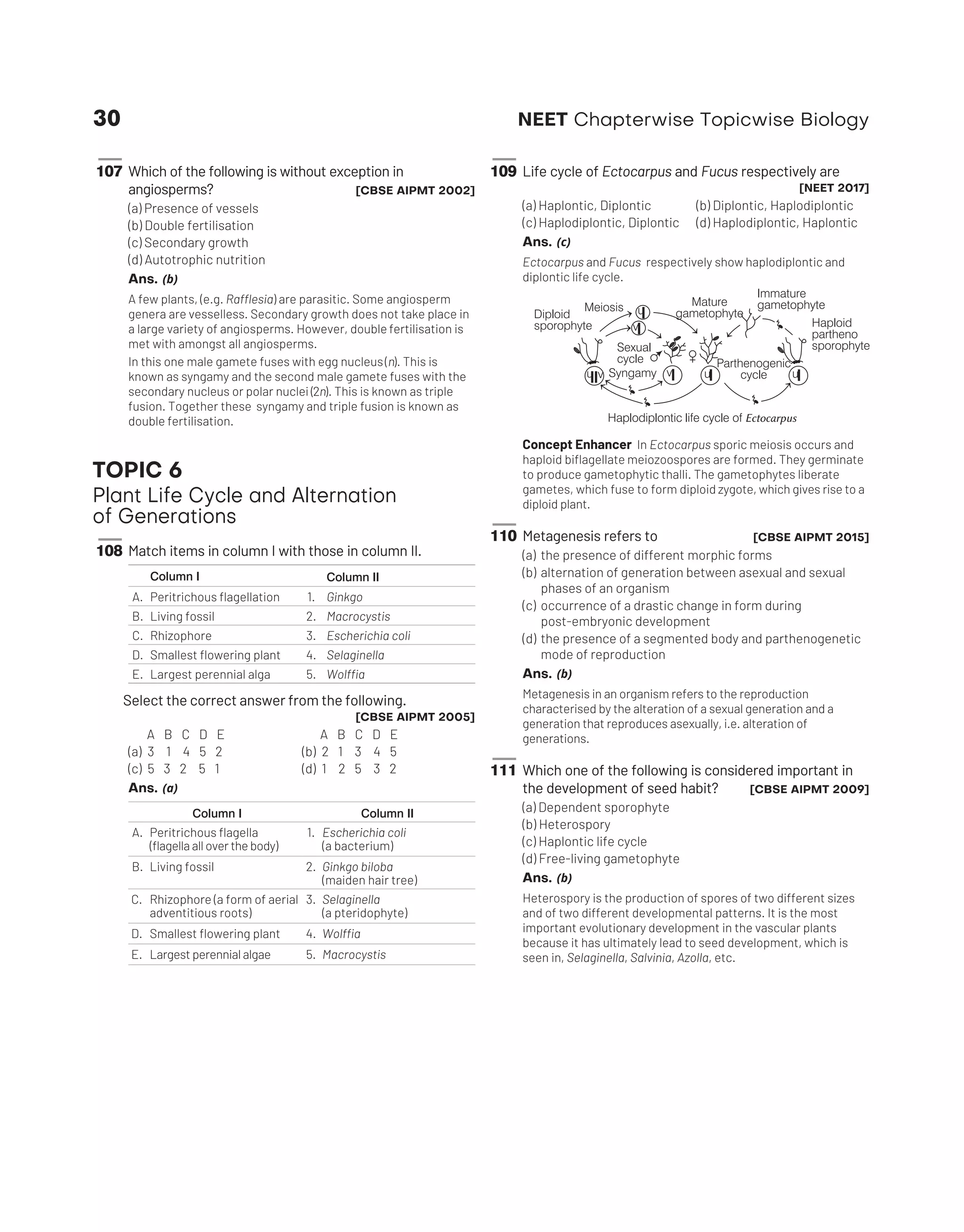 Arihant Biology 34 Years NEET PYQ.pdf | Educational Assessment | Education