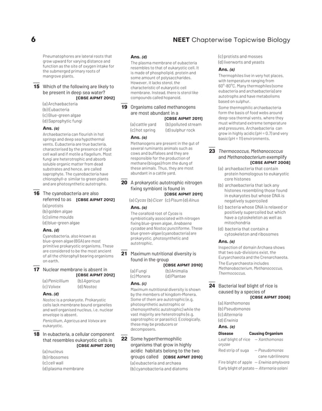 Arihant Biology 34 Years NEET PYQ.pdf | Educational Assessment | Education