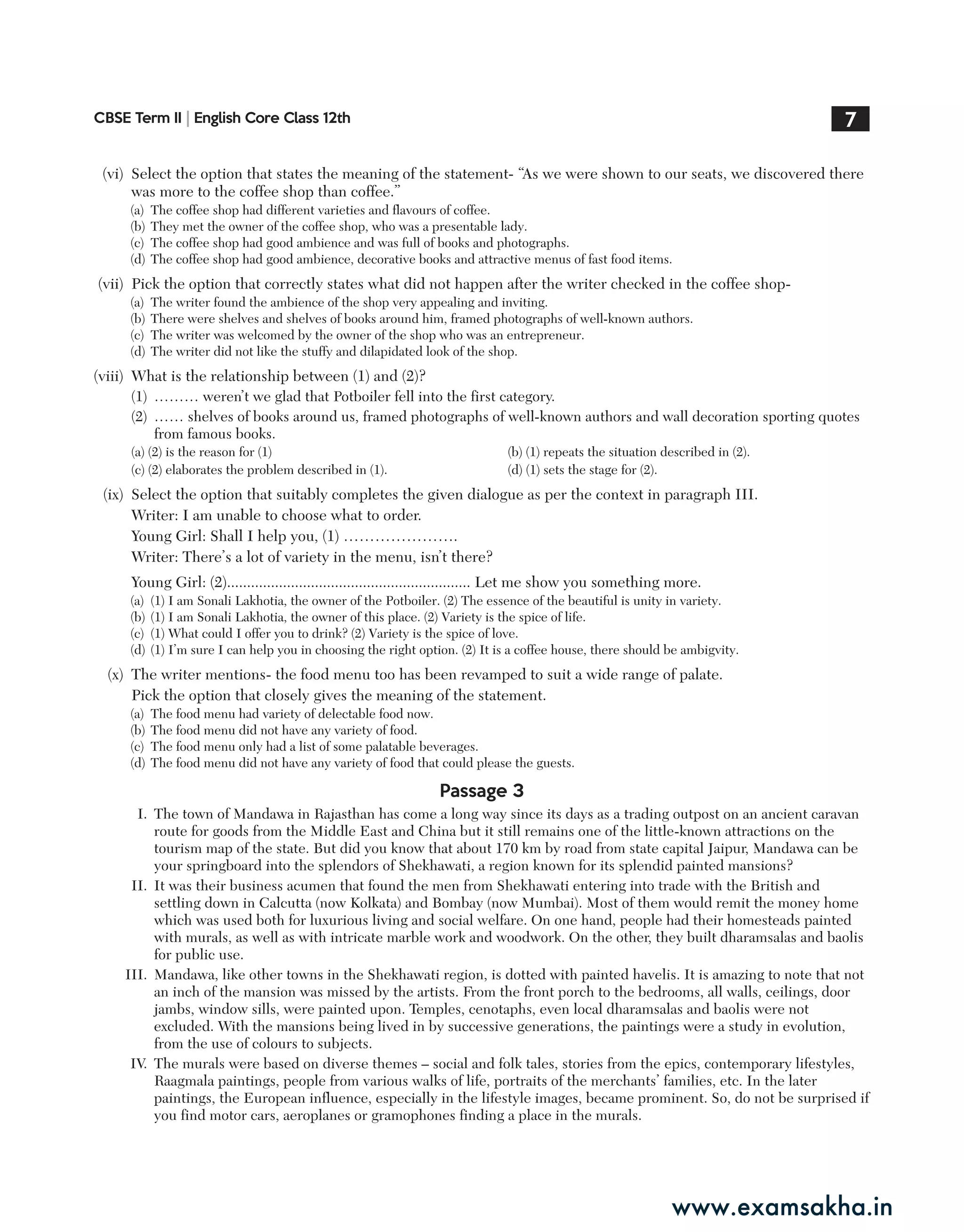 ARIHANT English CBSE Class 12 Term 2 WWW.EXAMSAKHA.IN.pdf.pdf ...