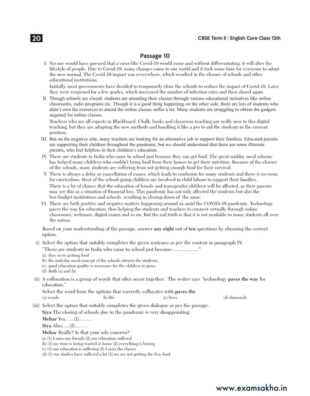 ARIHANT English CBSE Class 12 Term 2 WWW.EXAMSAKHA.IN.pdf.pdf ...