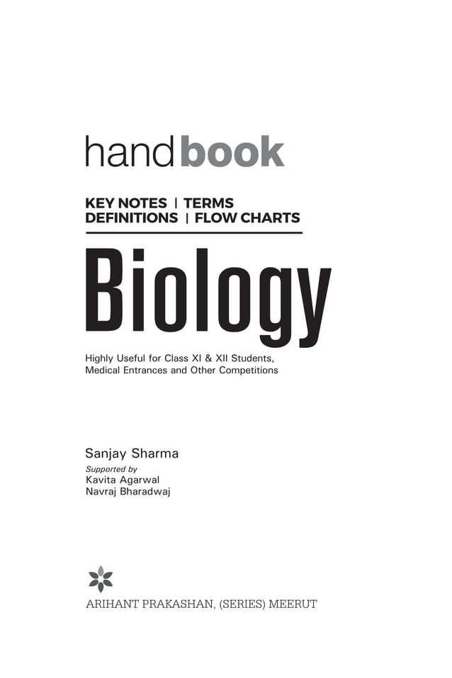 Arihant handbook biology for class 11 .pdf | Lung and Respiratory ...