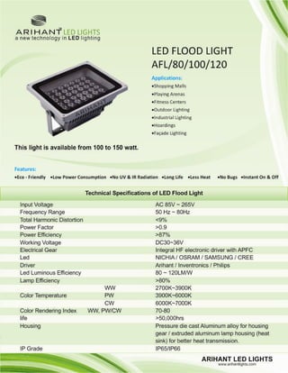 Arihant LED Lights, Pune, LED Lights | PDF