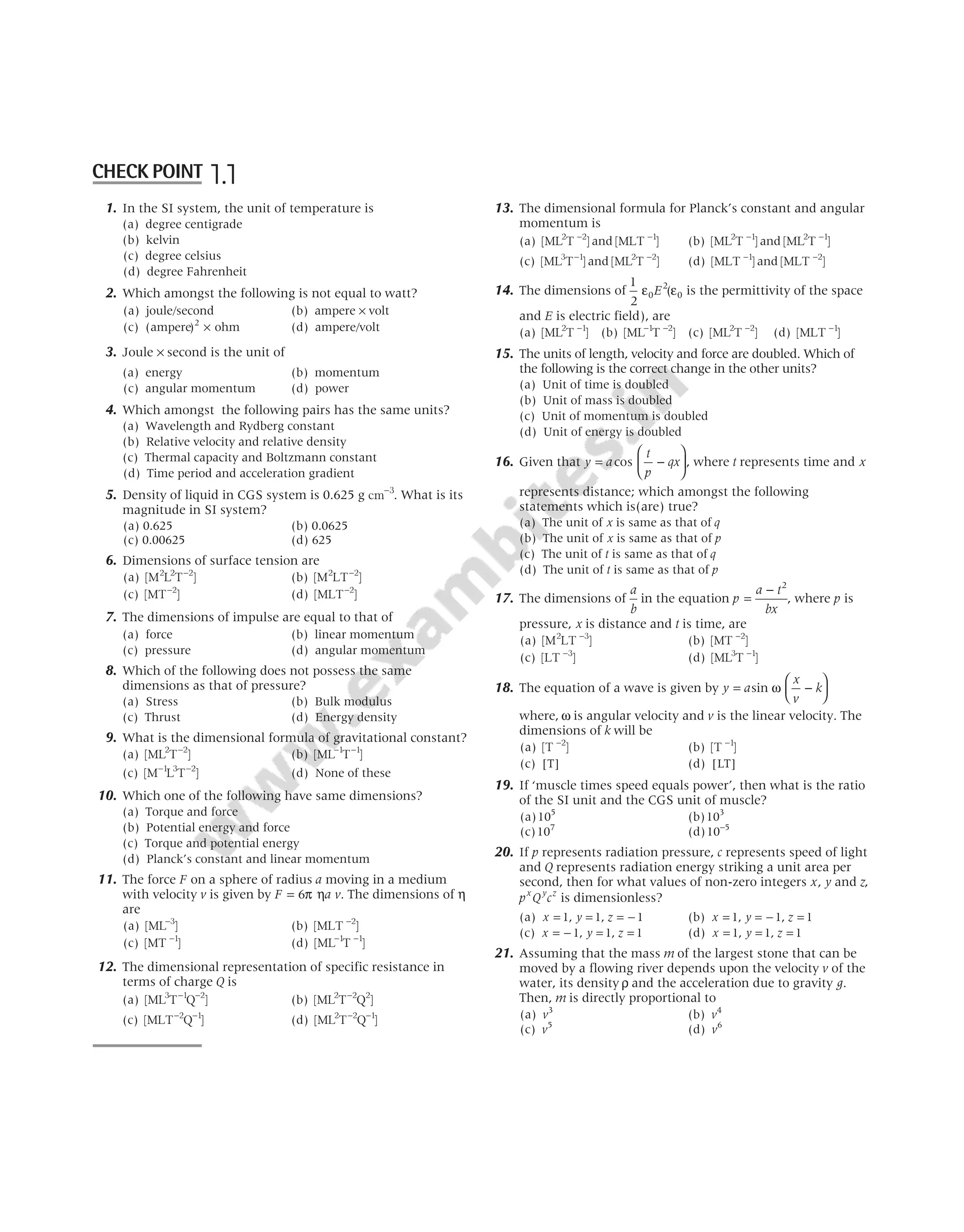 Arihant NEET Objective Physics Volume 1 By DC Pandey 2022 Edition.pdf