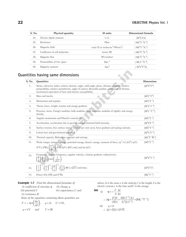 Arihant NEET Objective Physics Volume 1 By DC Pandey 2022 Edition.pdf