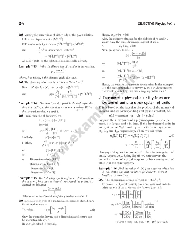 Arihant NEET Objective Physics Volume 1 By DC Pandey 2022 Edition.pdf