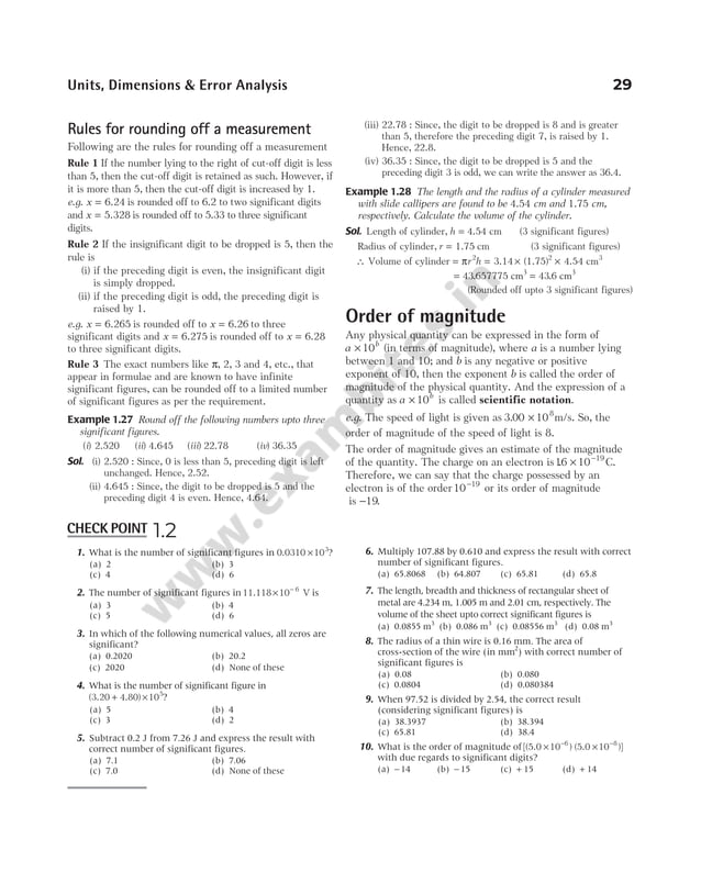 Arihant NEET Objective Physics Volume 1 By DC Pandey 2022 Edition.pdf
