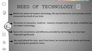 Evolution of technology presentation ppt | PPTX