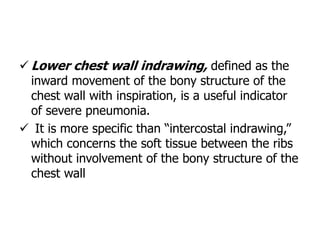 Acute respiratory tract infection control programme IMNCI pneumonia Dr ...