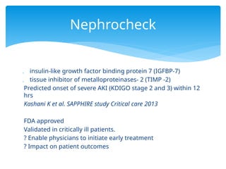 Acute Renal Insufficiency in Sepsis | PPTX