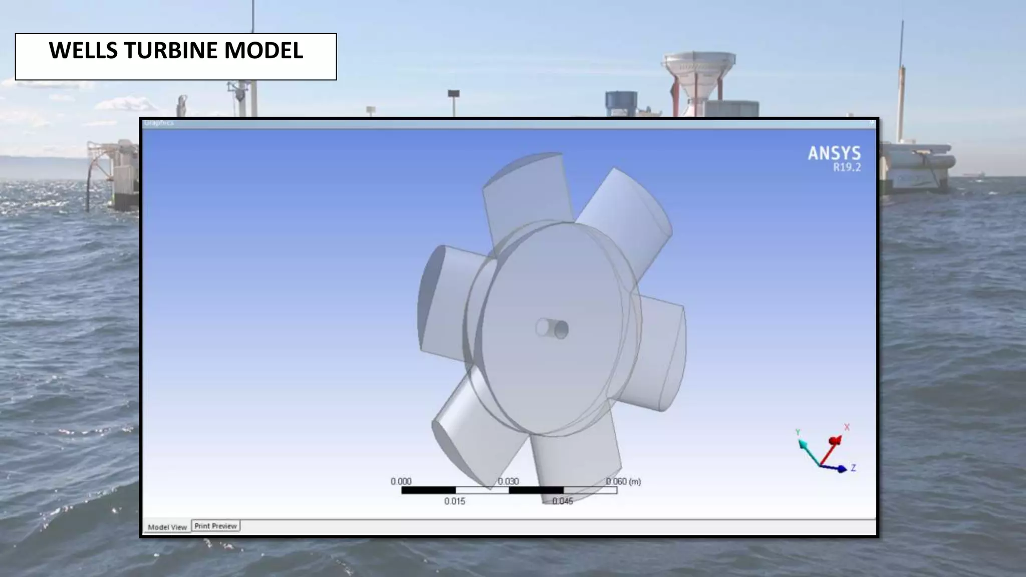 wells turbine analysis using ansys for wave energy converter.pptx
