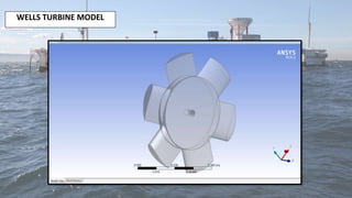 wells turbine analysis using ansys for wave energy converter.pptx