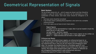Signal Constellation, Geometric Interpretation of Signals | PDF