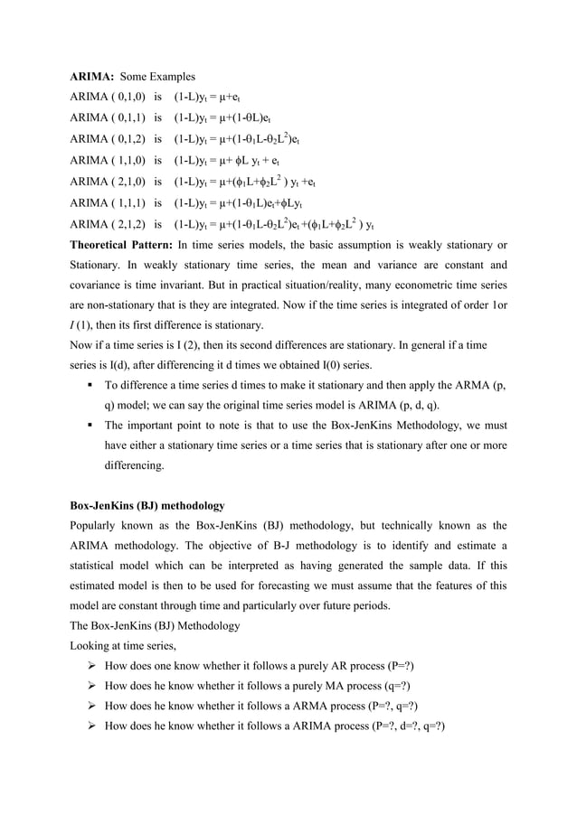 Arima | PDF