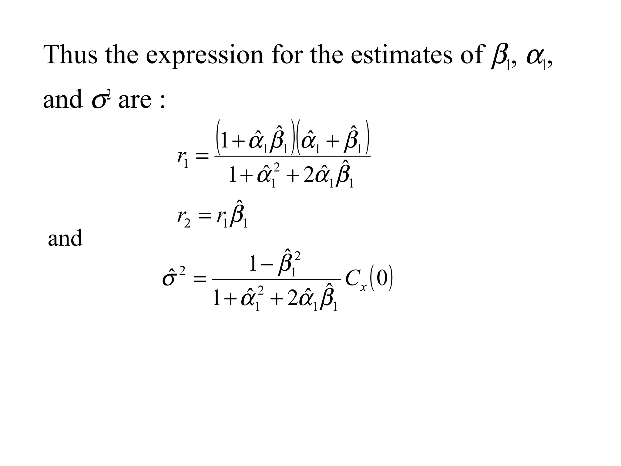 Arima Model Time Series Ppt