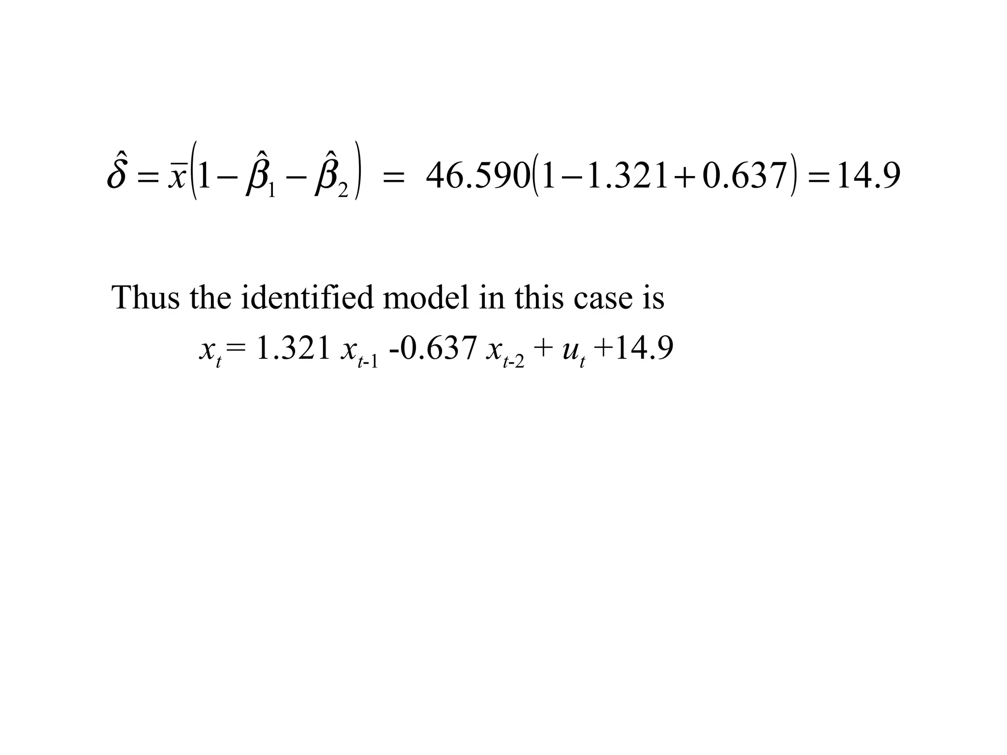 Arima model (time series) | PPT