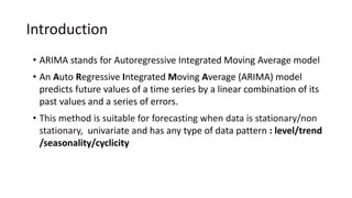 What is ARIMA Forecasting and How Can it Be Used for Enterprise ...