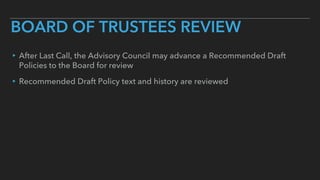 ARIN Policy Development Process | PDF | Technology & Computing