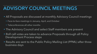 ARIN Policy Development Process | PDF | Technology & Computing