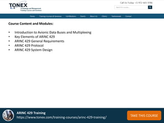 ARINC 429 Training | PPTX
