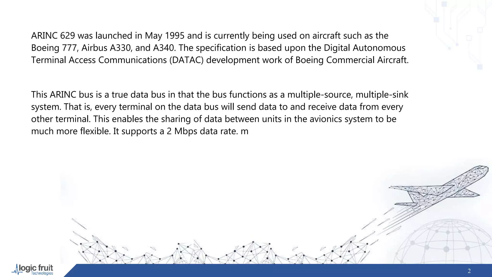 ARINC 629 Digital Data Bus Specifications | PPTX | Computer Software ...
