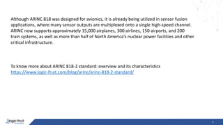 ARINC 818-2 standard overview and its characteristics | PPTX