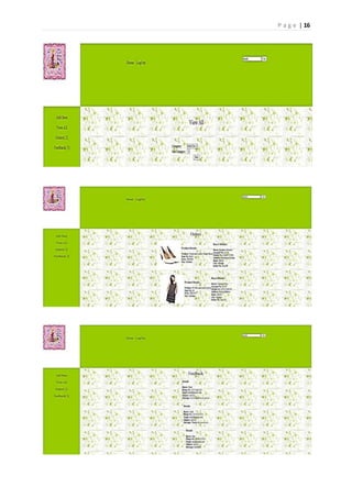 Online Shop Project Report | DOCX