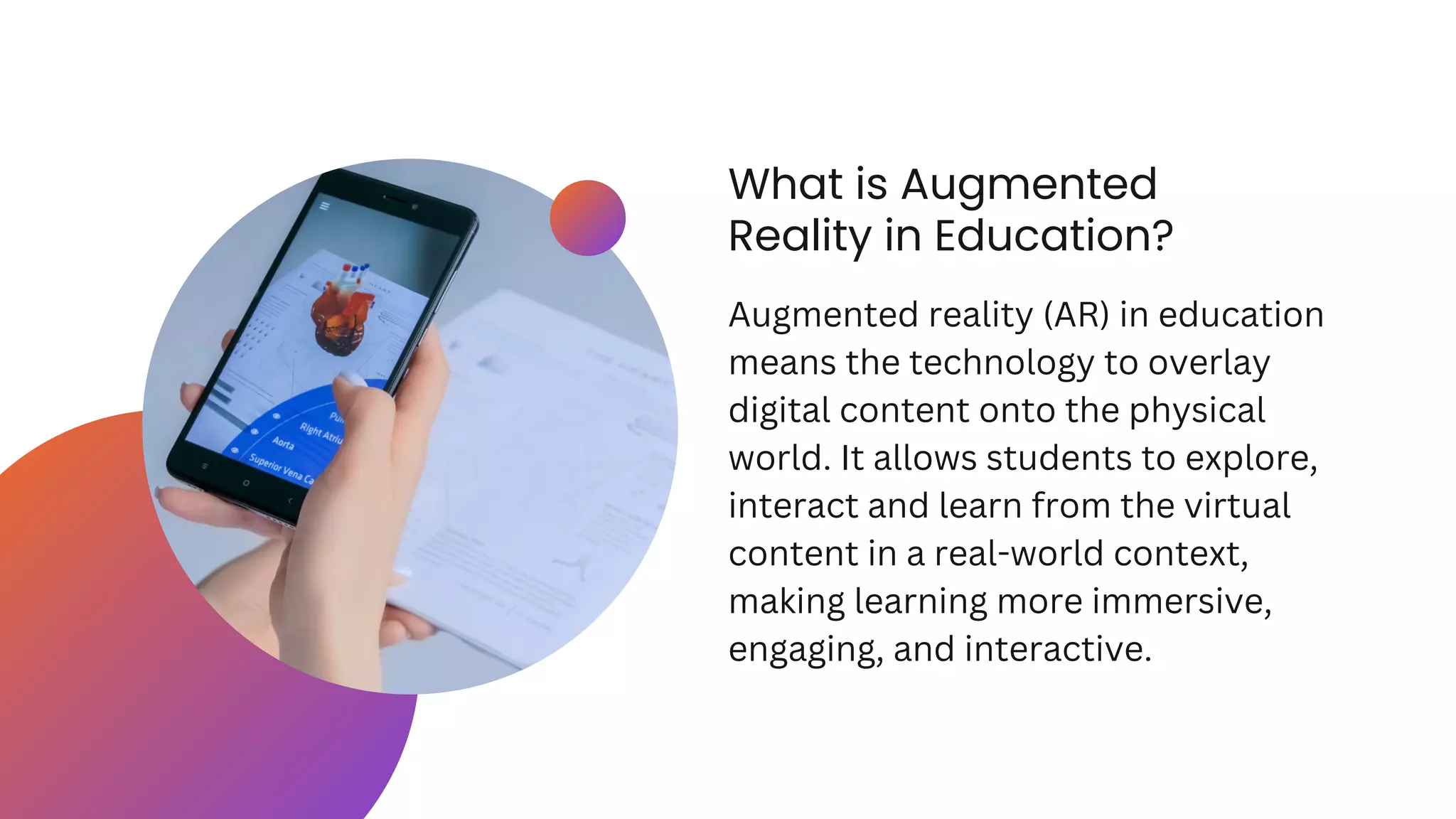 AR in Education: Use Cases and Benefits | PDF