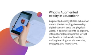 AR in Education: Use Cases and Benefits | PDF | Augmented Reality | Technology & Computing