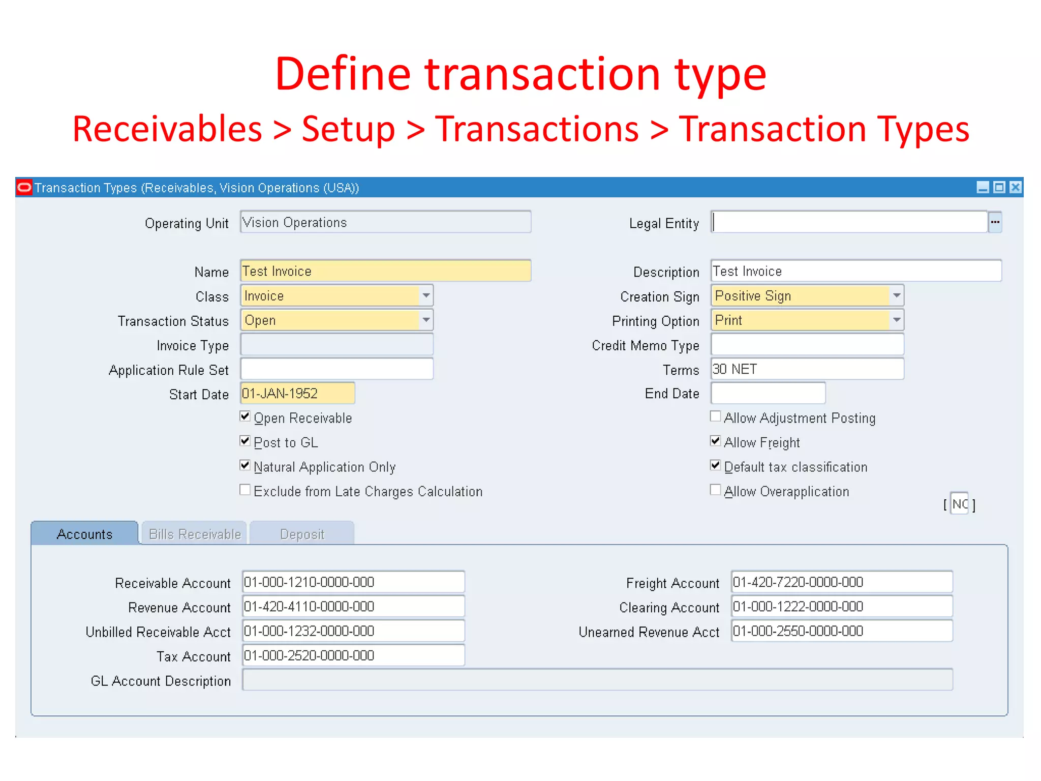 Transaction Numbering in Oracle Receivables | PPTX