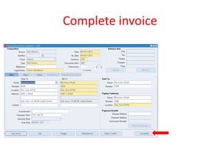 Transaction Numbering in Oracle Receivables | PPTX