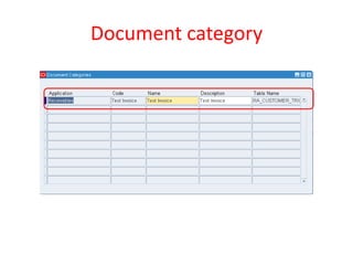 Transaction Numbering in Oracle Receivables | PPTX