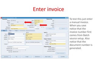 Transaction Numbering in Oracle Receivables | PPTX