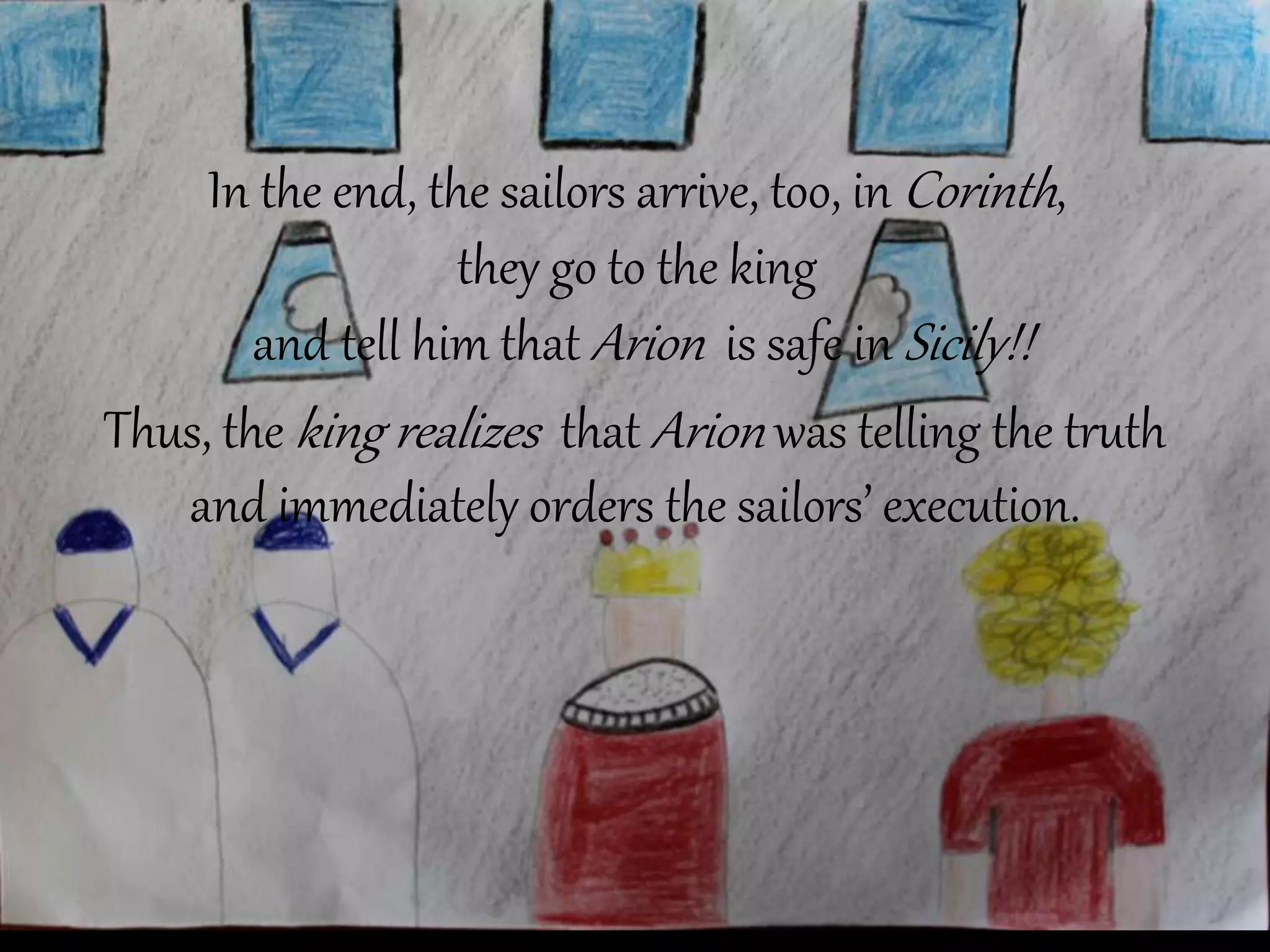 Arion and the dolphin | PPTX
